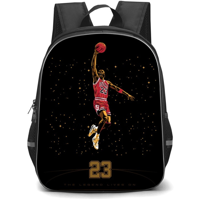 NBA Michael Jordan Backpack StudentPack - Michael Jordan 23 The Legend ...