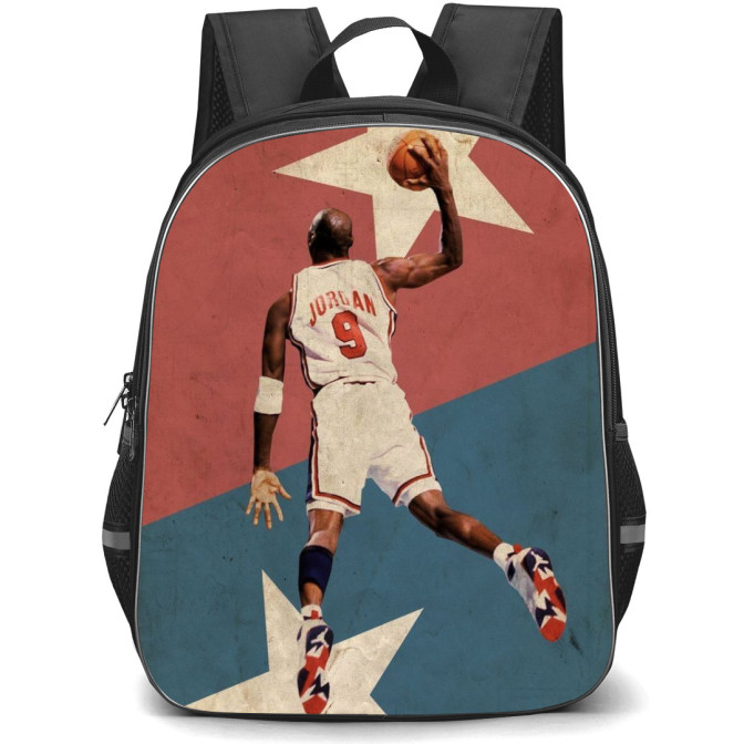 NBA Michael Jordan Backpack StudentPack - Michael Jordan Dunking On ...
