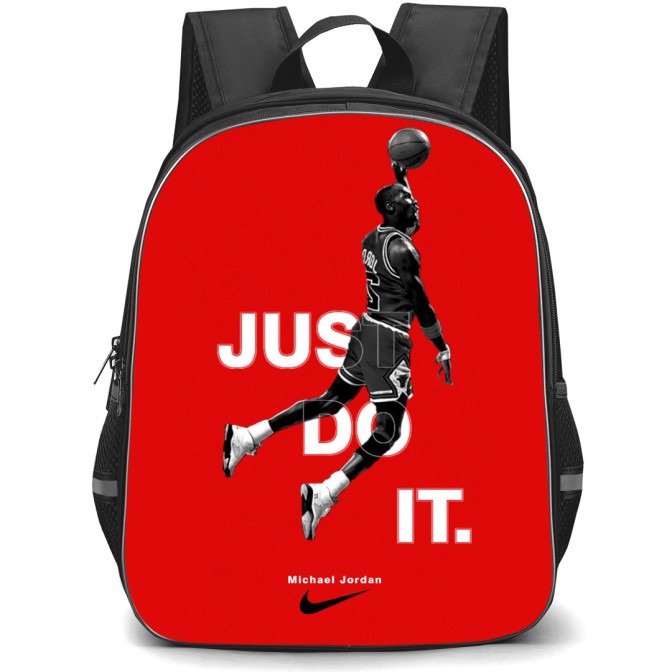 NBA Michael Jordan Backpack StudentPack - Michael Jordan Just Do It Red ...