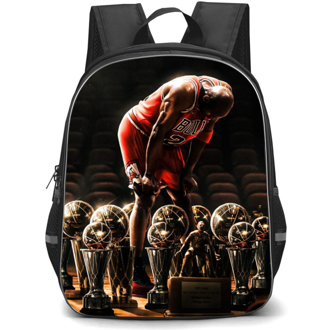 NBA Michael Jordan Backpack StudentPack - Michael Jordan Trophy ...