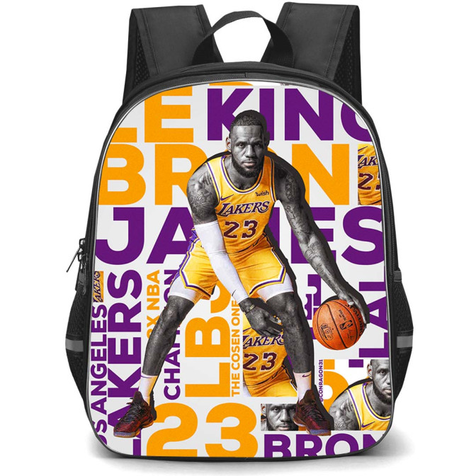 NBA Lebron James Backpack StudentPack - Lebron James Los Angeles Lakers ...