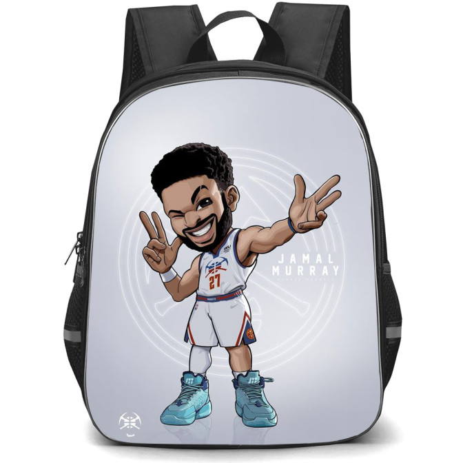 NBA Jamal Murray Backpack StudentPack - Jamal Murray Denver Nuggets 27 ...