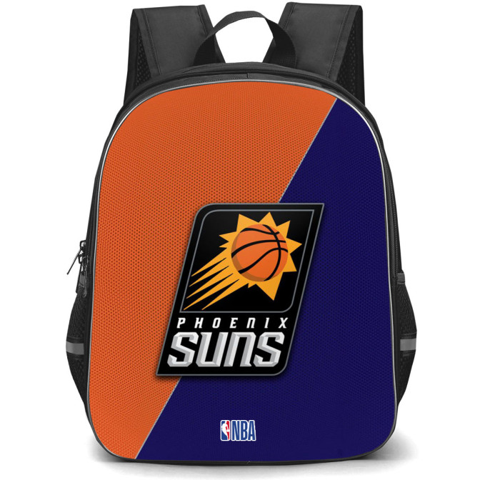 NBA Phoenix Suns Backpack StudentPack - Team Logo On Orange And Purple ...