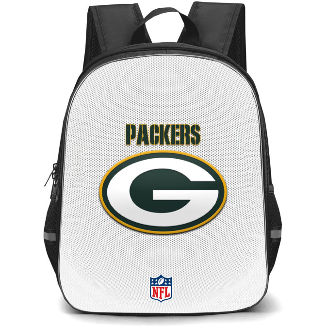 NFL Green Bay Packers Backpack StudentPack - Team Logo On White ...
