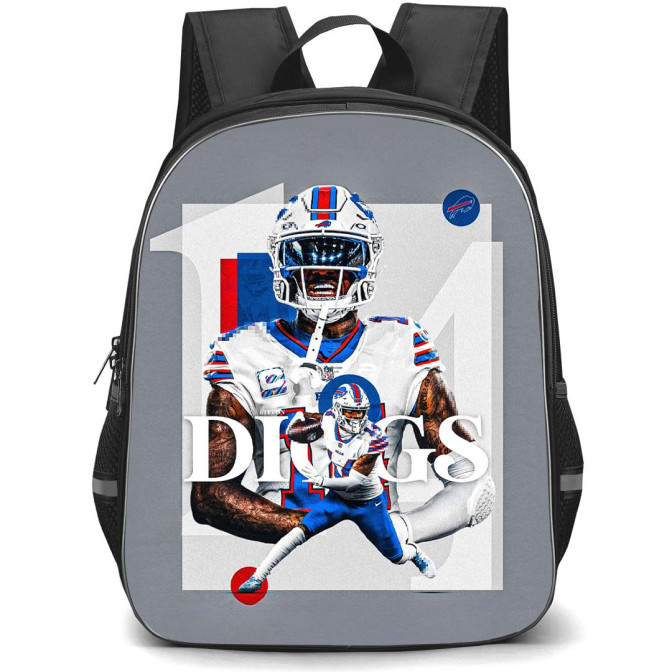 NFL Stefon Diggs Backpack StudentPack - Stefon Diggs 14 Buffalo Bills ...