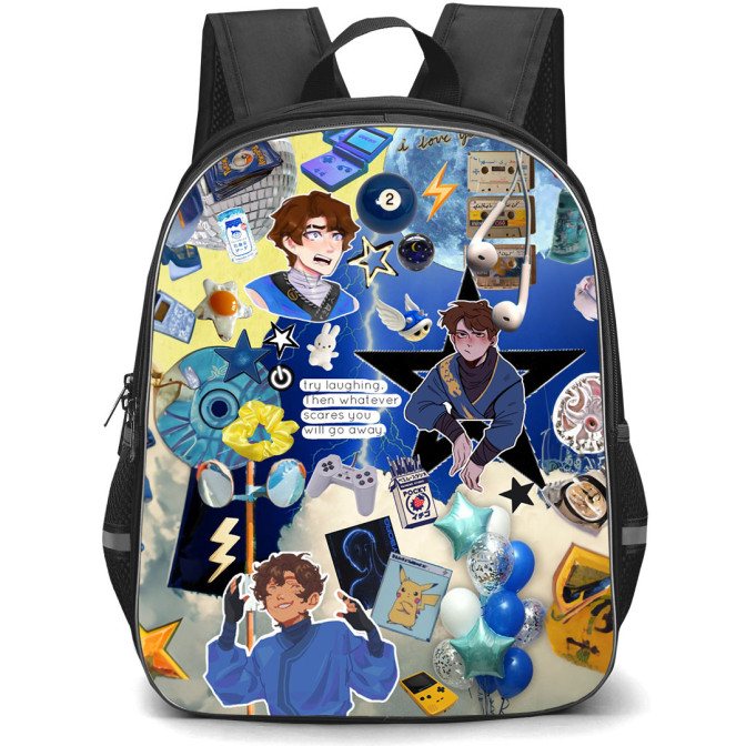 Ninjago Jay Walker Backpack StudentPack - Jay Walker Artistic Collage ...