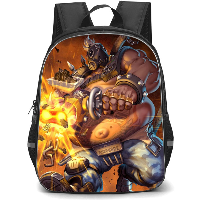 Overwatch Roadhog Backpack StudentPack - Roadhog Attack Mode | Trendapack
