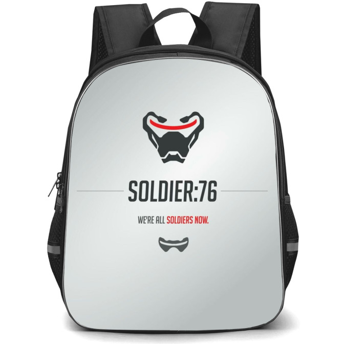 Overwatch Soldier 76 Backpack StudentPack - Soldier 76 Sympol ...