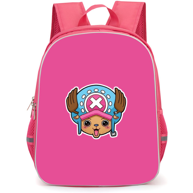 One Piece Chopper Backpack StudentPack - Chopper Chibi Head Sticker ...