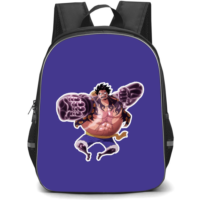 One Piece Luffy Backpack StudentPack - Luffy Gear 4 Portrait Sticker ...