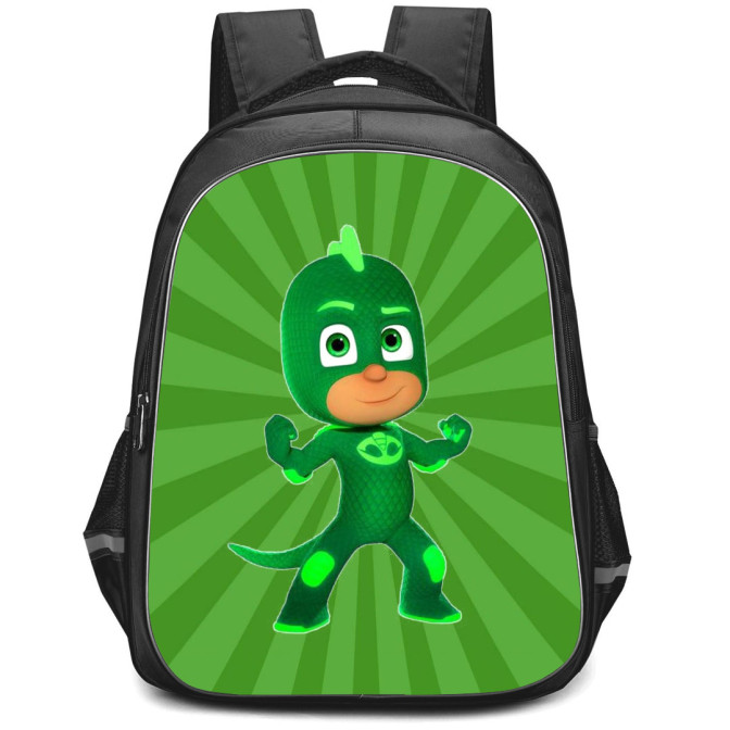 PJ Masks Power Heroes Gekko Backpack StudentPack - Gekko Standing On ...
