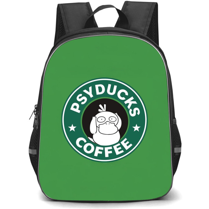 Pokemon Psyduck Backpack StudentPack - Psyduck Starbucks Coffee On ...