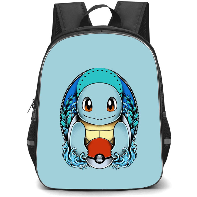 Pokemon Squirtle Backpack StudentPack - Squirtle Hold Pokeball Vintage ...