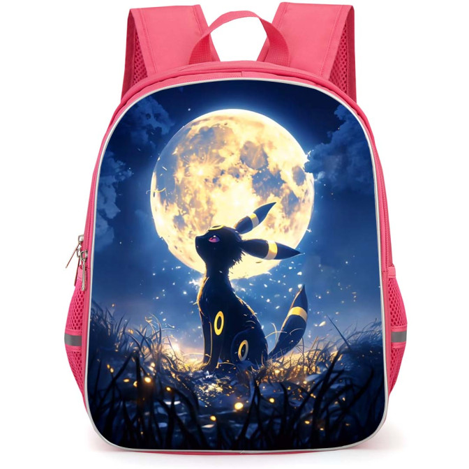 Pokemon Umbreon Backpack StudentPack - Umbreon Standing On Moon ...