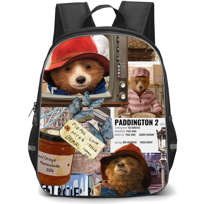 Paddington Backpack StudentPack - Paddington Bear Round Symbol Sticker ...