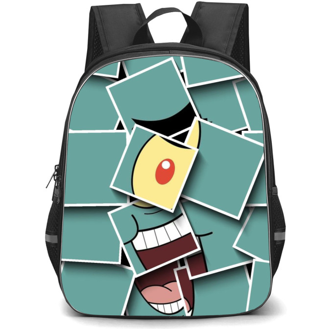 Plankton Backpack StudentPack - Plankton Avatar Puzzle Poster | Trendapack