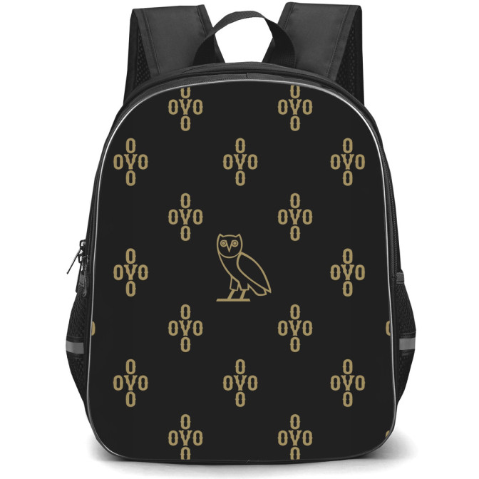 Drake Backpack StudentPack - Drake Ovo Owl Poster Black background ...