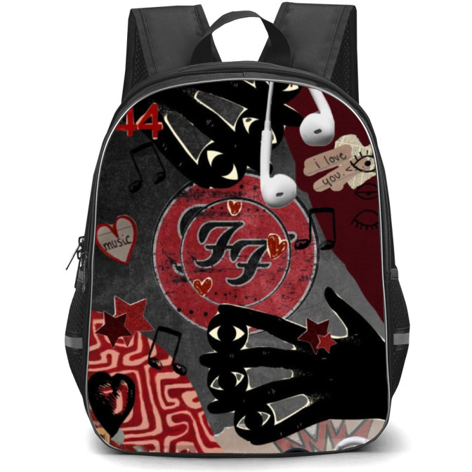 Foo Fighter Backpack StudentPack - Series Logo Collage | Trendapack