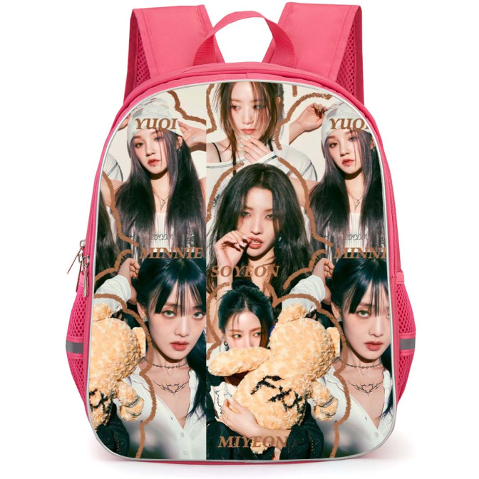 GI-DLE Backpack StudentPack - GI-DLE Team Portrait Collage Poster ...