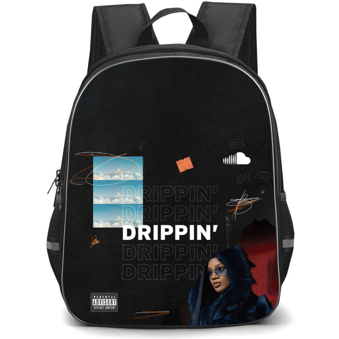 GloRilla Backpack StudentPack - GloRilla SoundCloud Drippin Poster ...