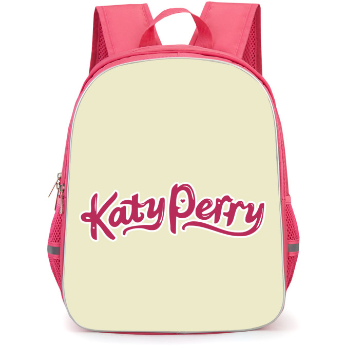Katy Perry Backpack StudentPack - Katy Perry Red Logo Sticker On Beige ...