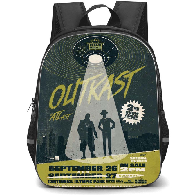 Outkast Backpack StudentPack - Outkast Concert Retro Sticker | Trendapack
