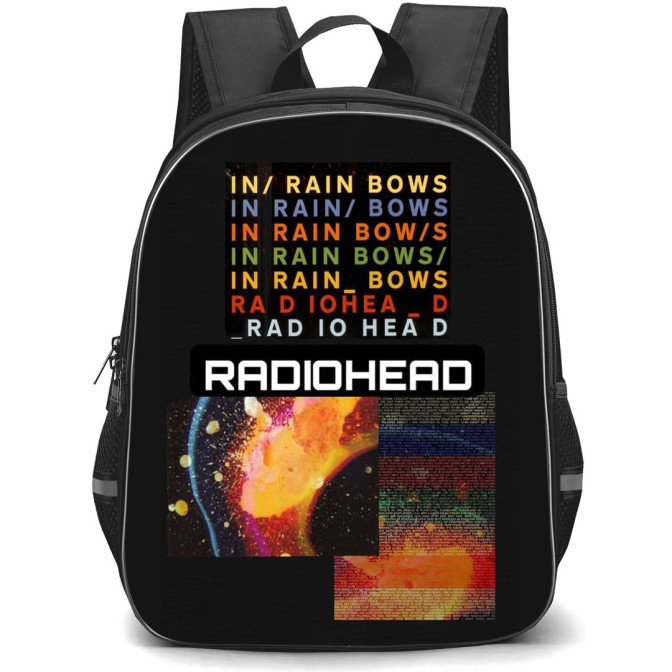 Radiohead Backpack StudentPack - Radiohead In Rain Bows Poster | Trendapack