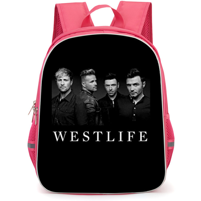 Westlife Backpack StudentPack - Westlife Reunion 2018 Grayscale Poster ...