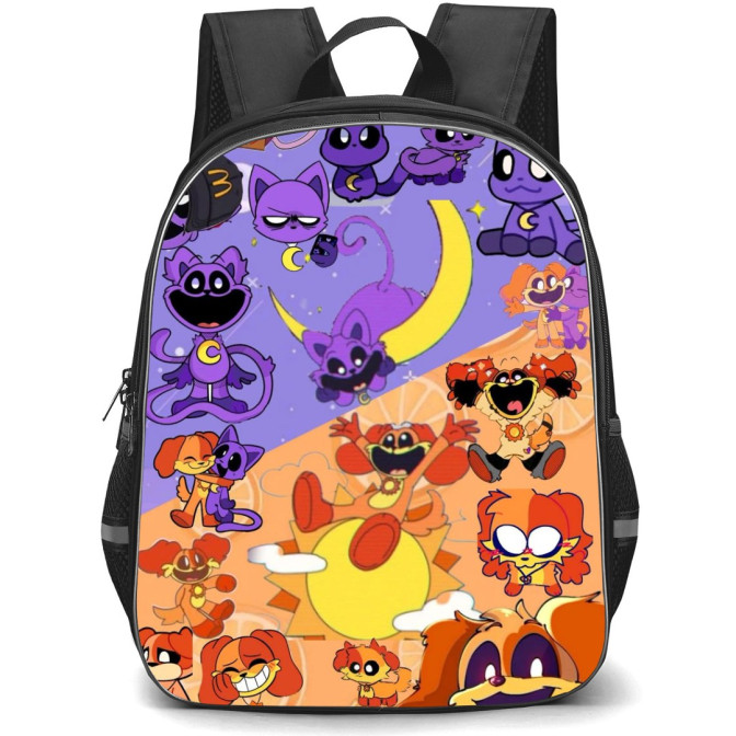 Poppy Play Time Backpack StudentPack - Dogday And Catnap Collage Poster ...
