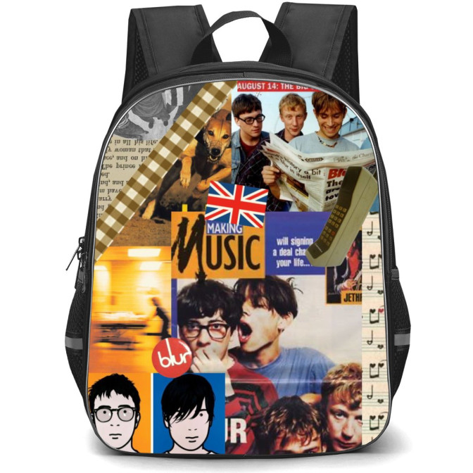 Pop Star Blur Backpack StudentPack - Character Portrait Collage ...