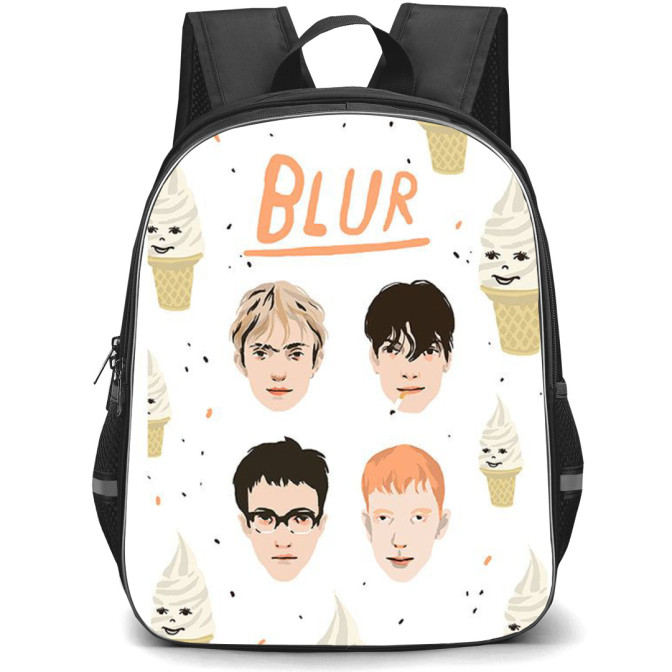 Pop Star Blur Backpack StudentPack - Character Portrait Pattern ...