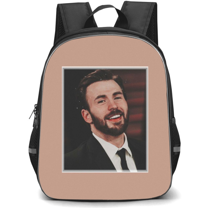 Pop Star Chris Evans Backpack StudentPack - Chris Evans Portrait Frame ...