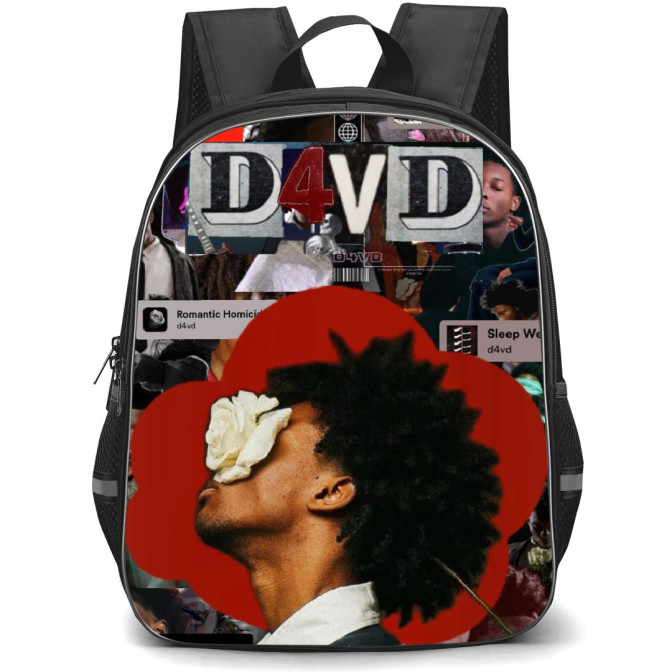 D4vd Backpack StudentPack - D4vd Album Cover Collage Poster | Trendapack