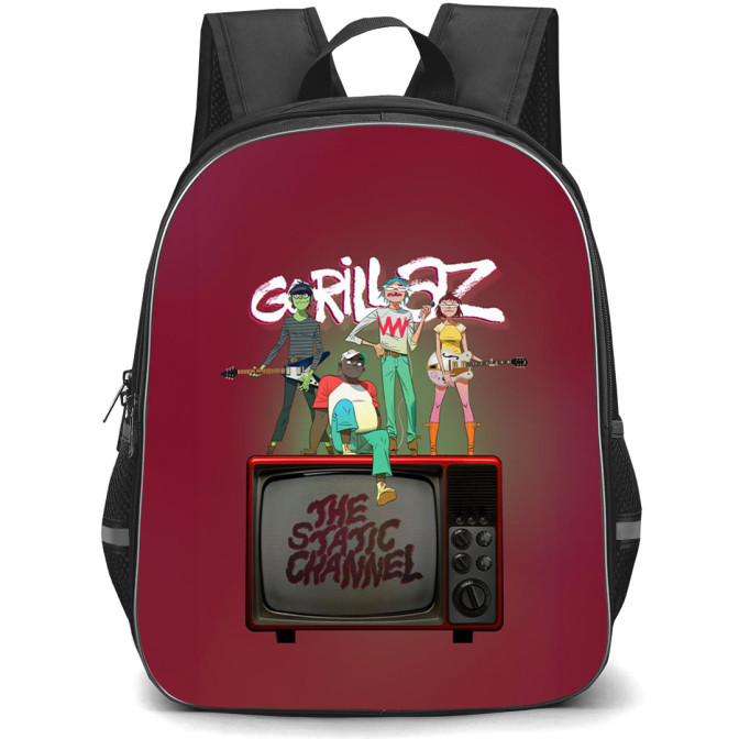 Gorillaz Backpack StudentPack - Gorillaz The Getaway Shows Poster ...