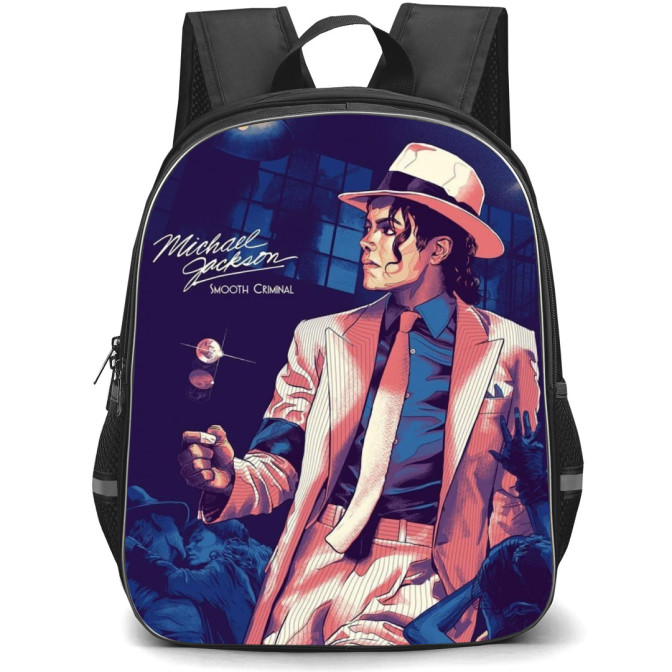 Michael Jackson Backpack StudentPack - Michael Jackson Side Portrait ...