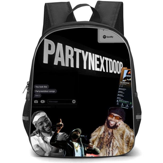 PARTYNEXTDOOR Backpack StudentPack - PartyNextDoor I Love PND Black ...