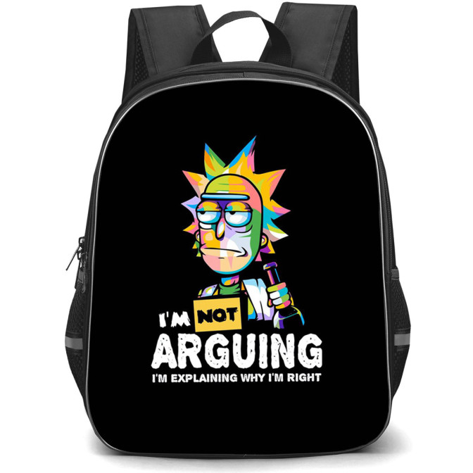 Rick And Morty Rick Sanchez Backpack StudentPack - Rick Sanchez Quotes ...