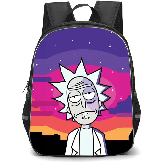 Rick And Morty Rick Sanchez Backpack StudentPack - Rick Sanchez ...