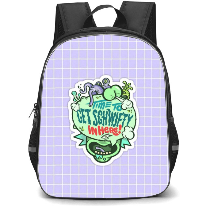 Rick And Morty Backpack StudentPack - Rick And Morty Time to Get ...