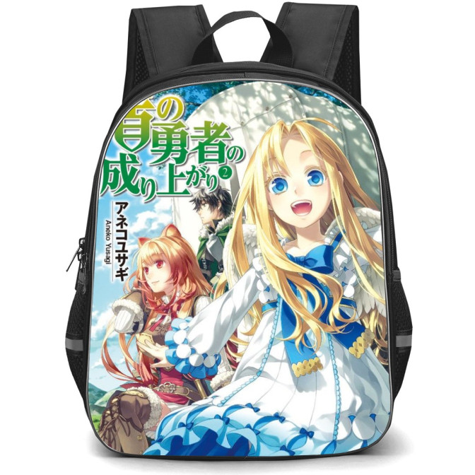 The Rising of the Shield Hero Backpack StudentPack - Characters Morning ...