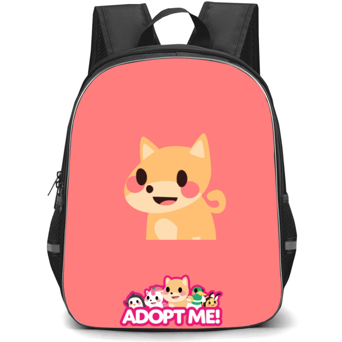 Roblox Adopt Me Dog Backpack StudentPack - Dog Cartoon Art Sticker ...