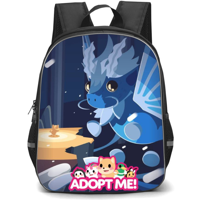Roblox Adopt Me Ice Moth Dragon Backpack StudentPack - Ice Moth Dragon ...