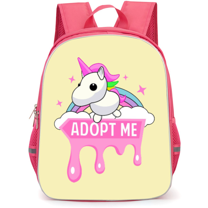 Roblox Adopt Me Unicorn Backpack StudentPack - Unicorn Cartoon Art ...