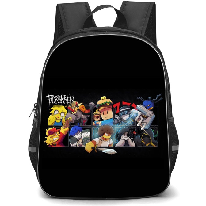 Roblox Forsaken Backpack StudentPack - Forsaken Avatar Cartoon Art ...