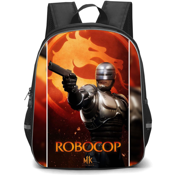 Robocop Backpack StudentPack - Robocop Mortal Kombat Art Poster ...