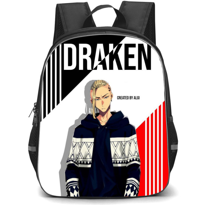 Tokyo Revengers Draken Backpack StudentPack - Draken Portrait | Trendapack