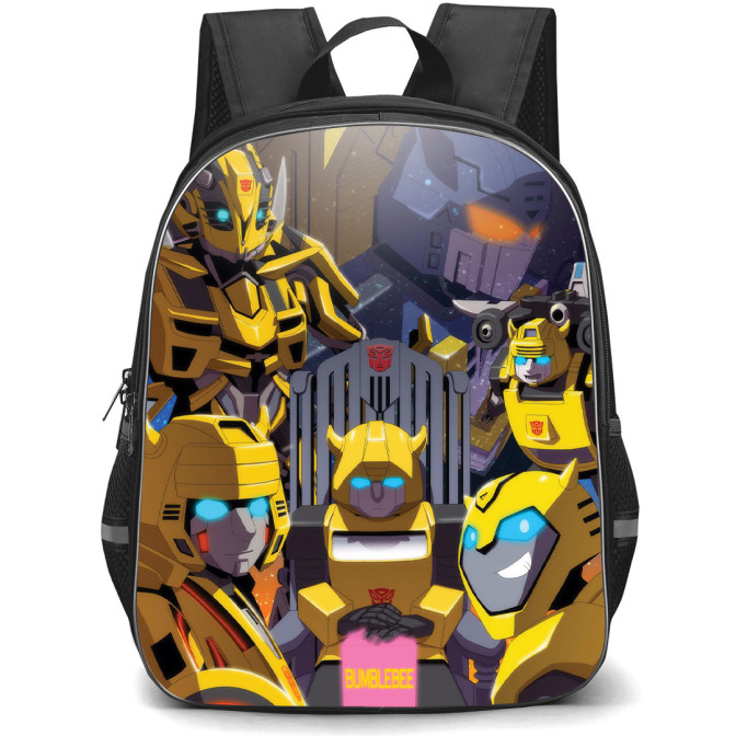 Transformers Bumblebee Backpack StudentPack - Bumblebee Cartoon Art | Trendapack