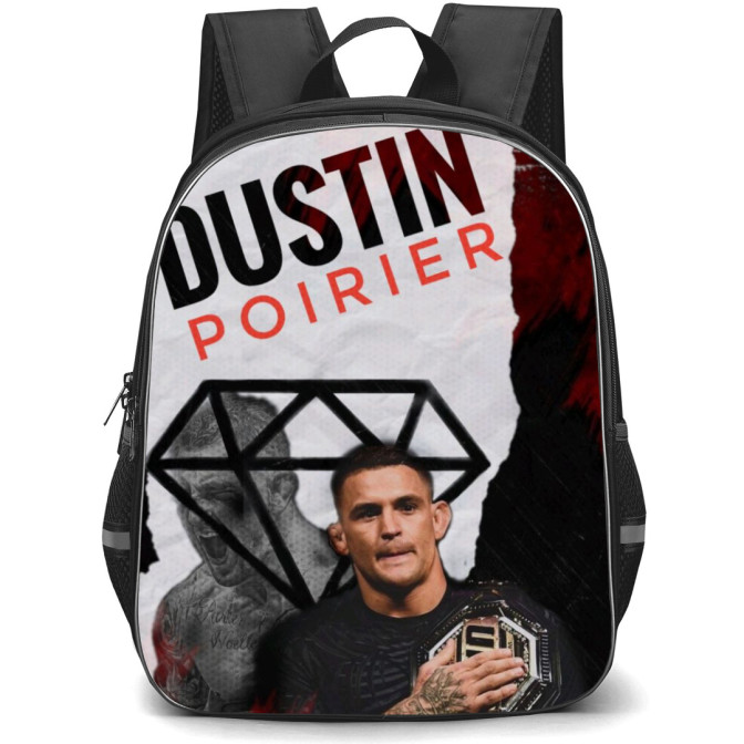 UFC Dustin Poirier Backpack StudentPack - Dustin Poirier Fan Art ...