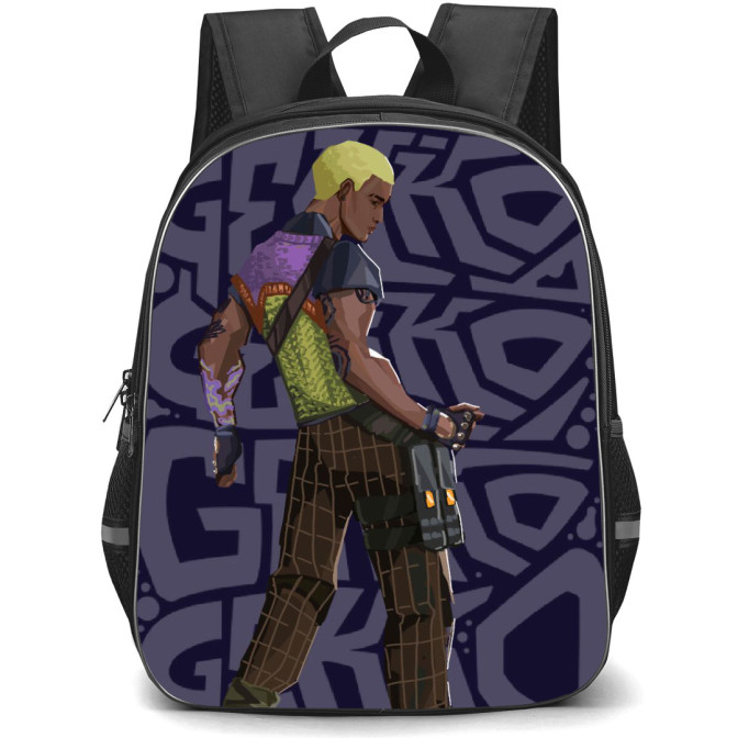 Valorant Gekko Backpack StudentPack - Gekko Fan Art | Trendapack