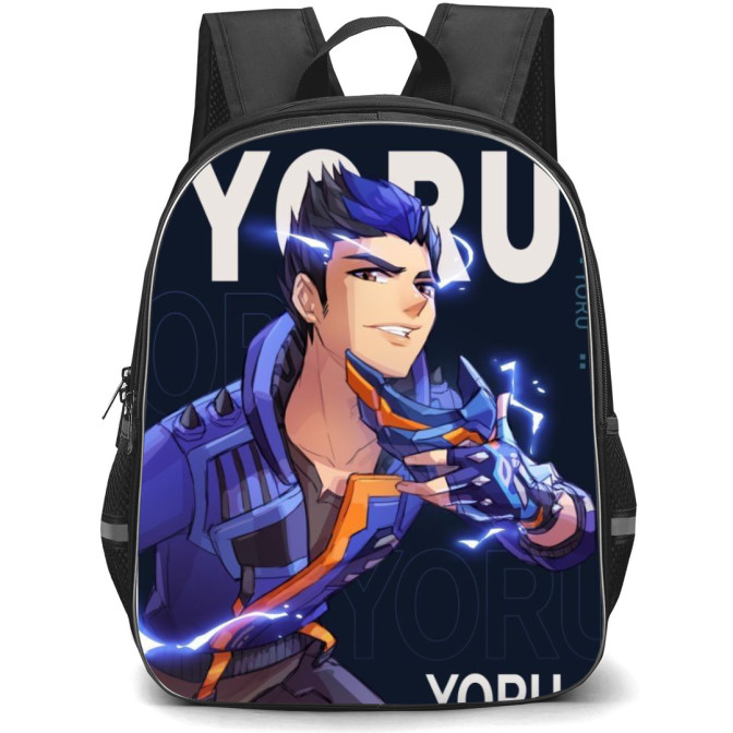 Valorant Yoru Backpack StudentPack - Yoru Character Art | Trendapack